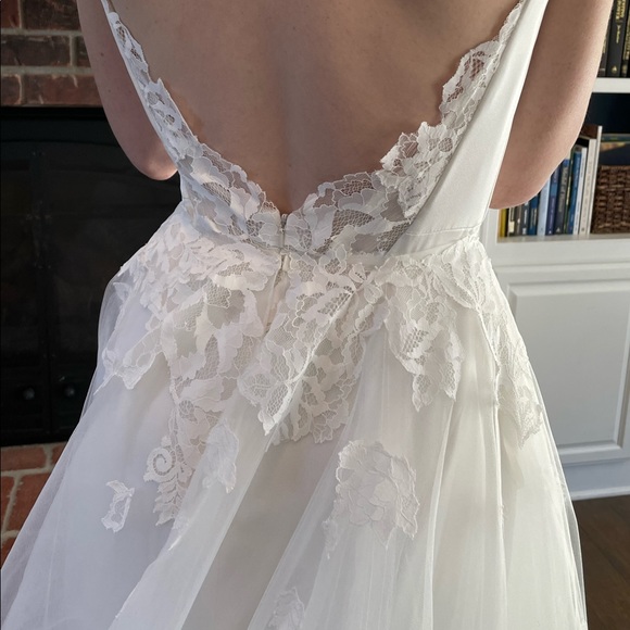 Blush by Hayley Paige | Dresses | Nwt Stunning 2in Blush By Hayley Page ...